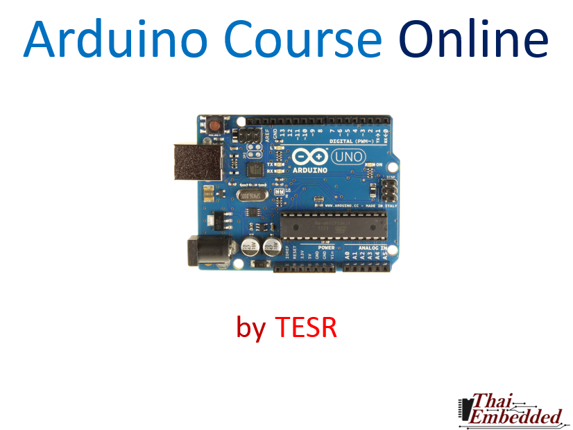 Arduino Course Online 1.0 by TESR (Basic) - TESR Shop
