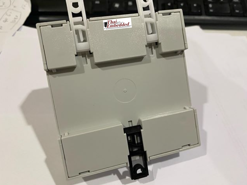 Raspberry Pi 4 DIN Rail Mount Enclosure กล่องพลาสติก Raspberry pi4 ...