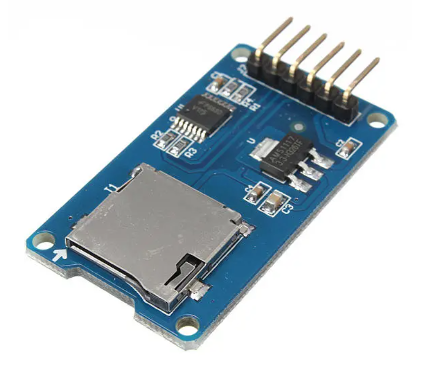Micro SD card mini TF card reader module (SPI interfaces) สำหรับ ...