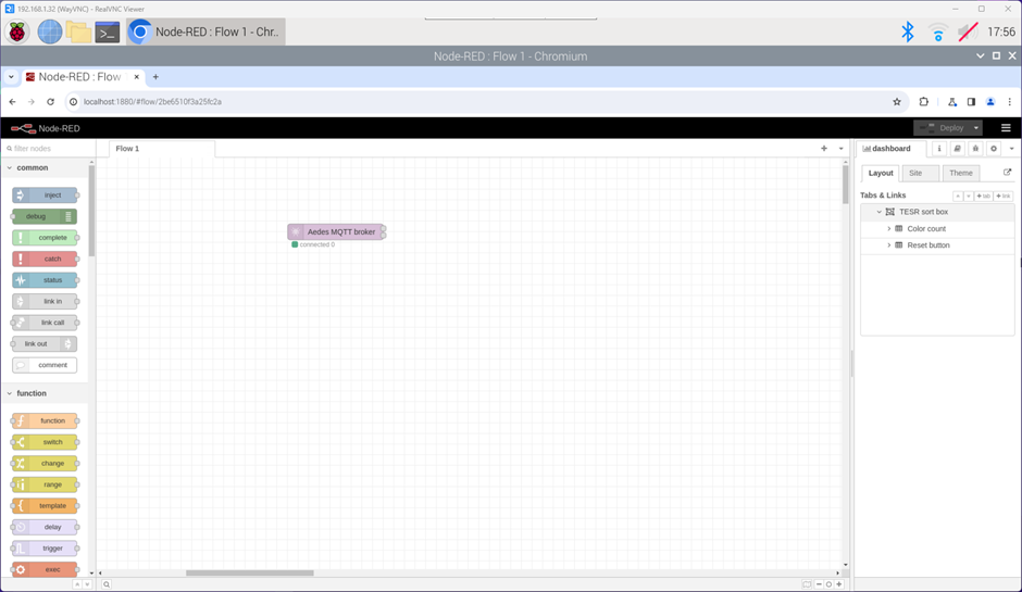 การทำ IoT โดยใช้ Node-RED ใน Raspberry pi 5 - TESR Shop