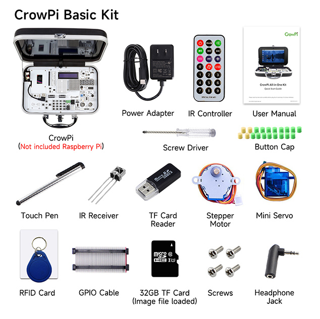|| Pre-order || CrowPi Compact Raspberry Pi Educational Kit รุ่น Basic ...